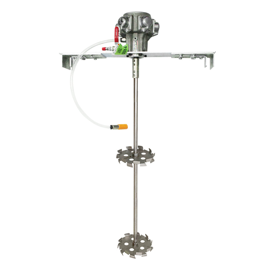 Pneumatic Paint Mixer | 55 Gallon Mixing Shaft for Drill Attachment ...